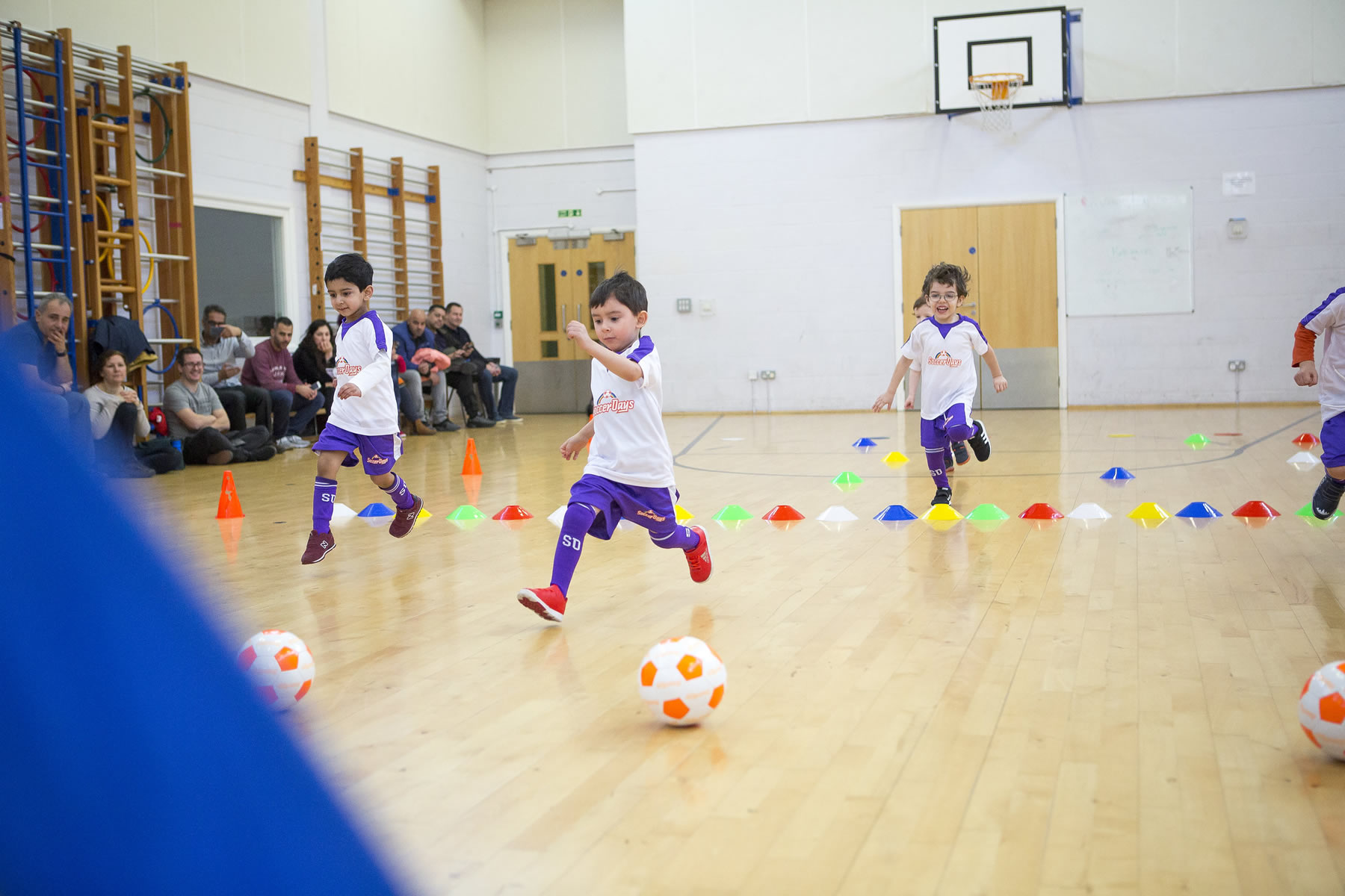 Football for 3 year olds with SoccerDays - SoccerDays