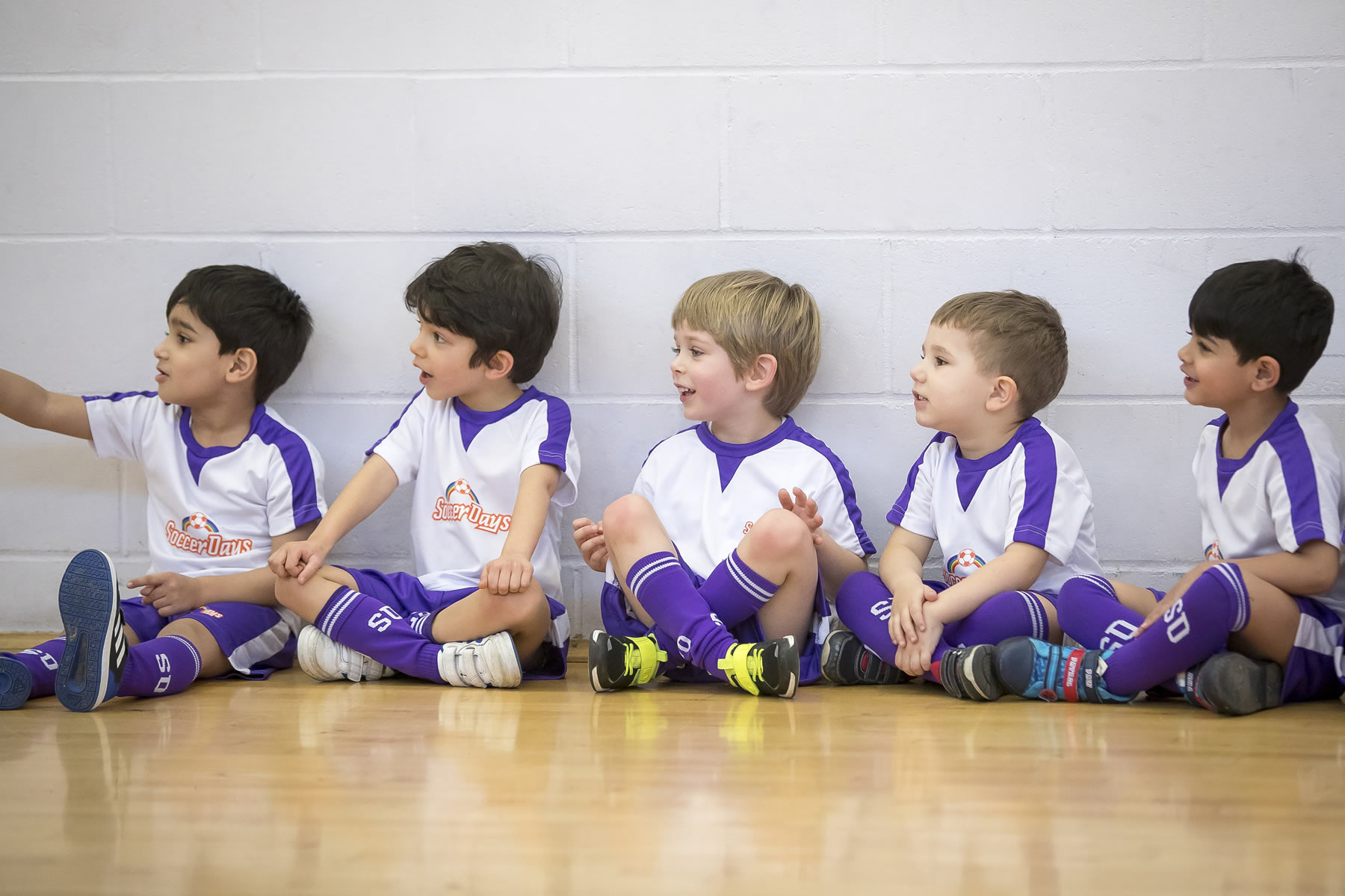 Football for 3 year olds with SoccerDays - SoccerDays